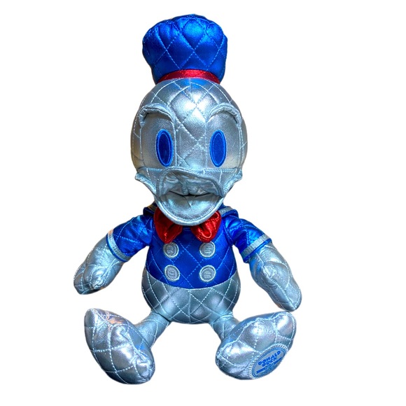 Disney | Toys | Donald Duck 85th Anniversary Edition Silver Metallic ...